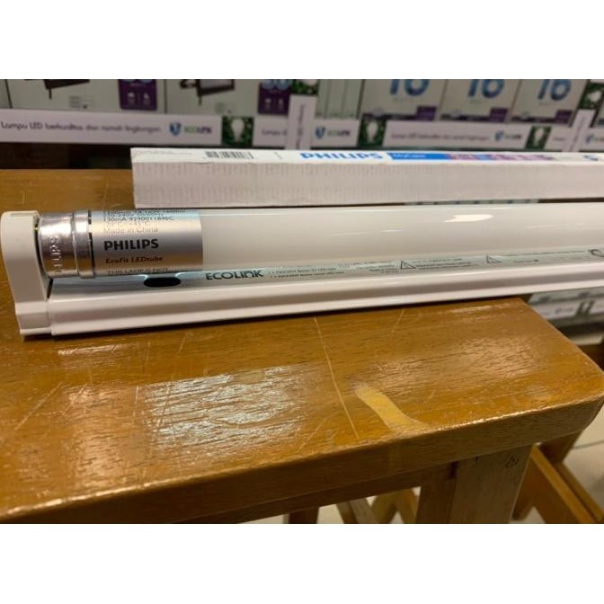 Jual Ready Lampu Tl Led 16 Watt 16W Philips + T8 Bare Batten 120Cm ...