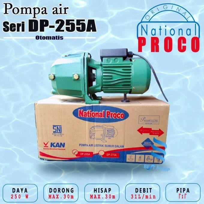 Jual TERMURAH - Pompa Air Sumur Dalam Jet Pump 30 Meter 250 Watt ...