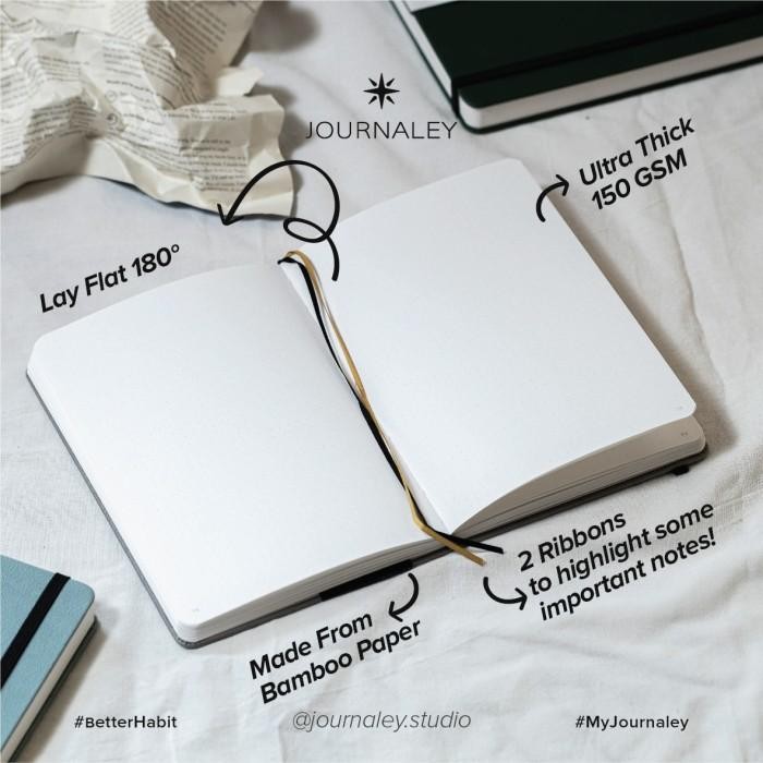 Jual Journaley Bullet Journal Notebook Planner A5 150 Gsm | Stormy Grey ...