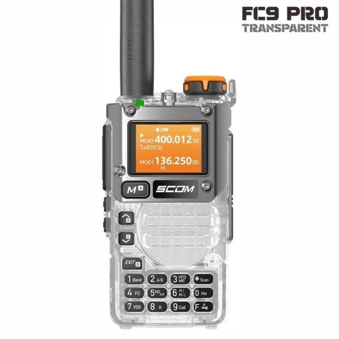 Jual ht scom fc9 pro handy talky vhf uhf | Shopee Indonesia
