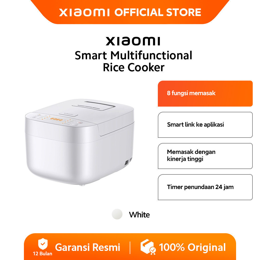 Jual Xiaomi Smart Multifunctional Rice Cooker 3L | 710 Watt| Smart link ...