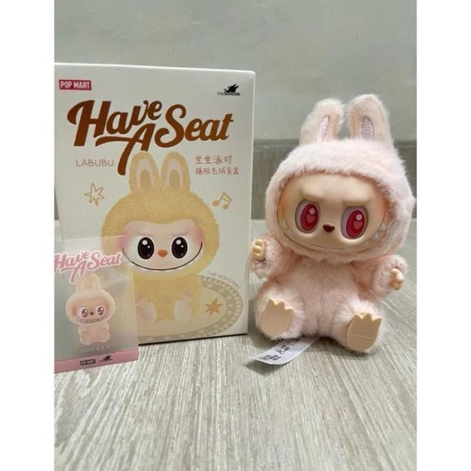 Jual (READY) POPMART LABUBU V2 HAVE A SEAT - DADA 1512T | Shopee Indonesia