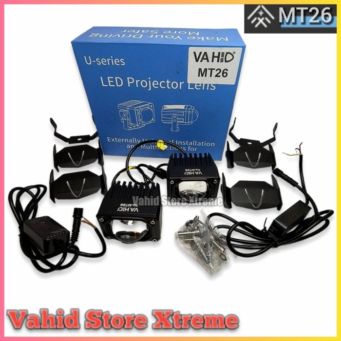 Jual Lampu Led Vahid Mt26 Universal Waterproof Dual Colour | Shopee ...