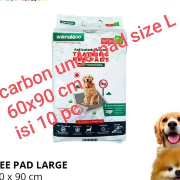 Jual Underpad Training Pad Carbon Alas Kandang Pipis Pee Poop Animal&Co ...