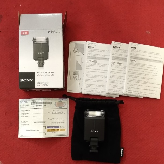Jual lampu FLASH SONY HVL-F20M resmi sony | Shopee Indonesia