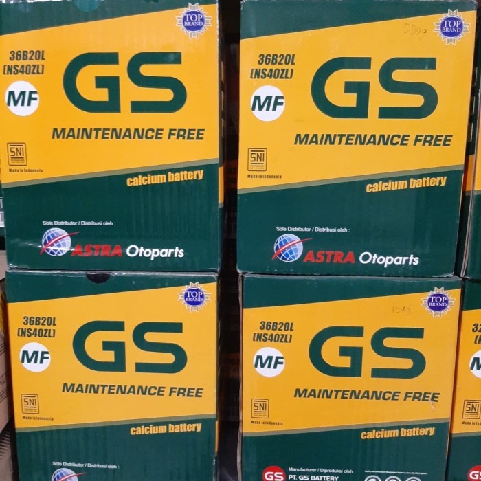 Jual Harga Spesial !! Aki Mobil Kering Gs Mf Astra Ns40Zl/36B20L(Agya/Ayla/Jazz/City/Ertiga ...