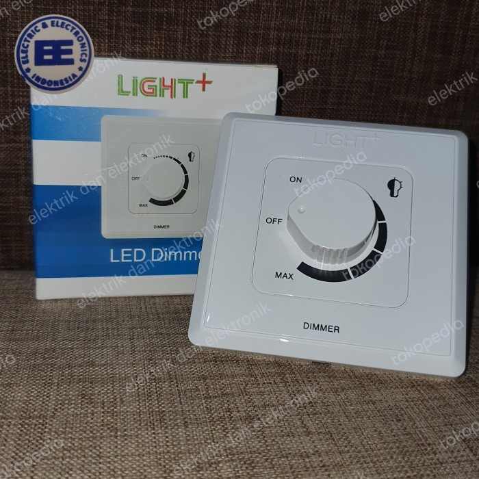 Jual Cekout Langsung!!- Saklar Dimmer Lampu Led Kapasitas 200 Watt ...