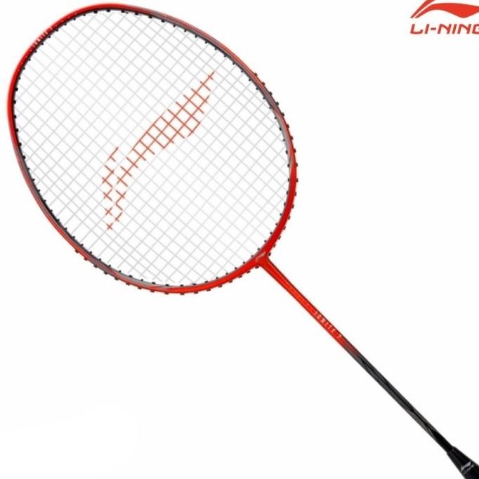 Jual NEW FULL SET RAKET BADMINTON LINING IGNITE 7 DARK GREY RED ...