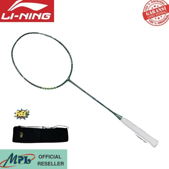 Jual RACKET BADMINTON LINING AXFORCE CANNON 4U/5U DEEP TEAL 039-4+TAS ...