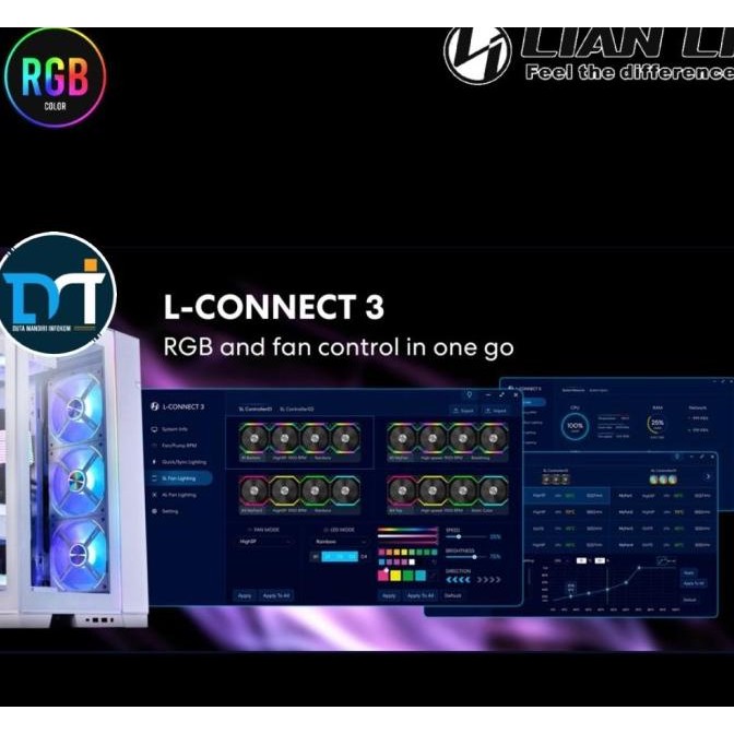 Jual Controller - Lian Li Strimer L-Connect 3 Controller Rgb & Fan I ...
