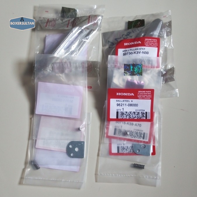 Jual SEPASANG ARM PILLION FOOT STEP FOOTSTEP ORIGINAL HONDA AHM GENUINE ...
