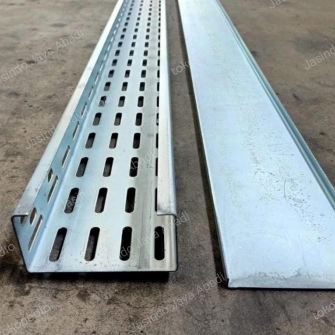 Jual cable tray / tray C 200 x 100 x 2400 + cover / Electro galvanis ...