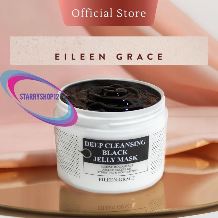 Jual EILEEN GRACE Deep Cleansing Black Jelly Mask 300ml eileen grace ...