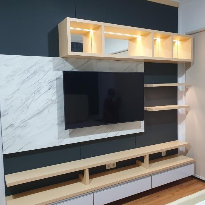 Jual Backdrop Tv Rak Tv | Shopee Indonesia