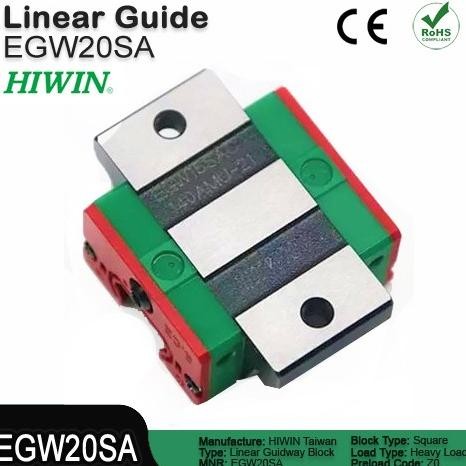 Jual Egw20Sa Linear Guide Block - Original Hiwin Taiwan | Shopee Indonesia