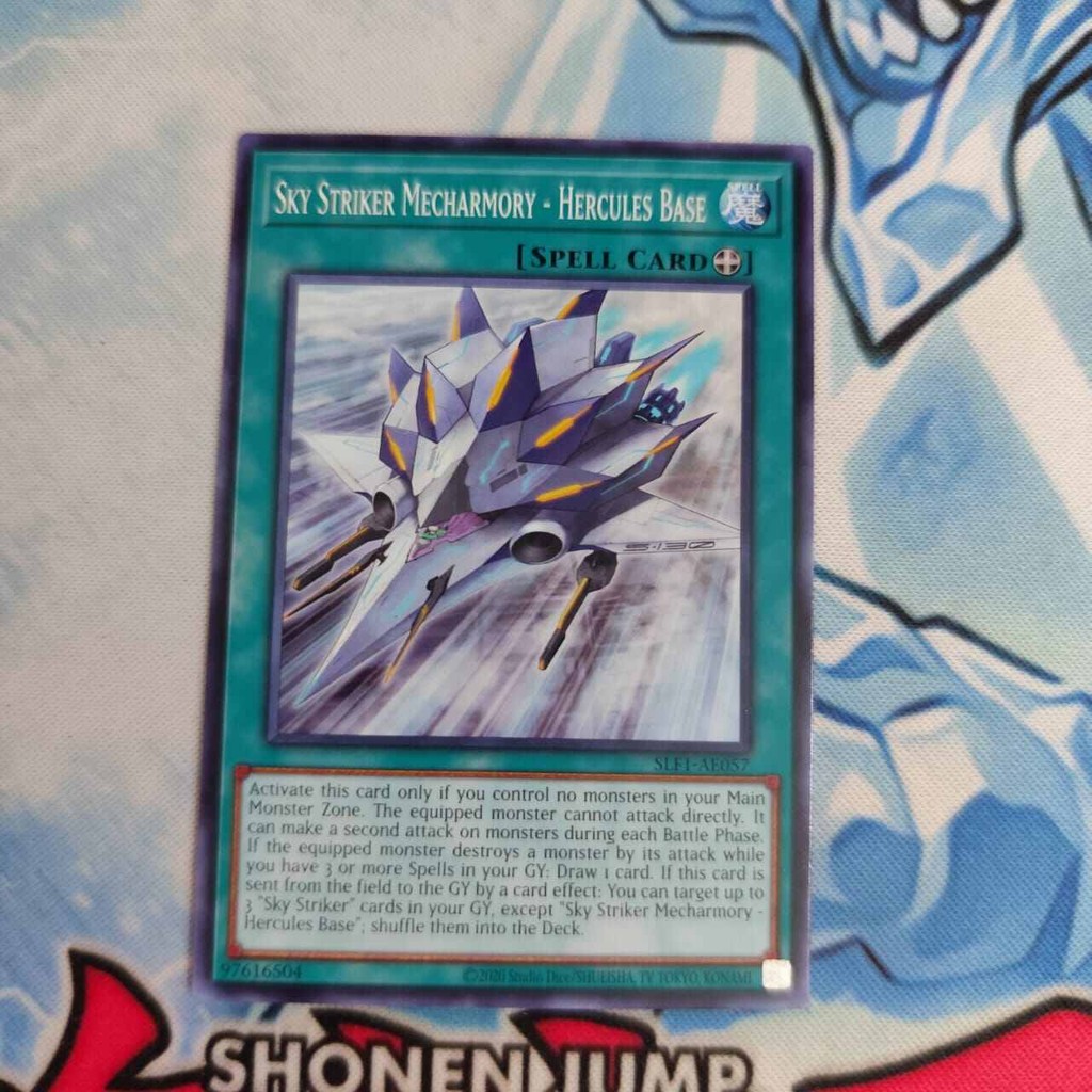 Jual yugioh AE sky striker mecharmory hercules base SLF1-AE057 C original | Shopee Indonesia