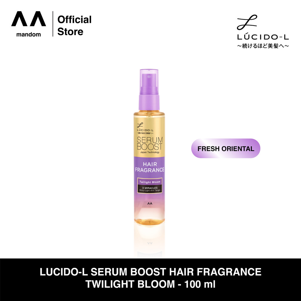 Jual LUCIDO-L Serum Boost Hair Fragrance Twilight Bloom 100ml | Shopee Indonesia