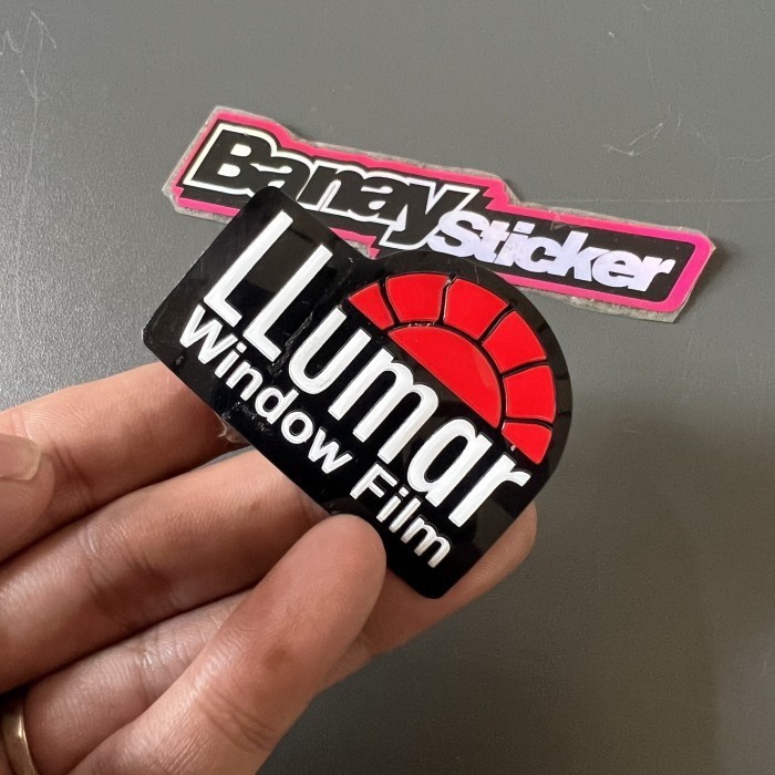Jual EMBLEM EMBOSS LLUMAR WINDOW FILM | Shopee Indonesia