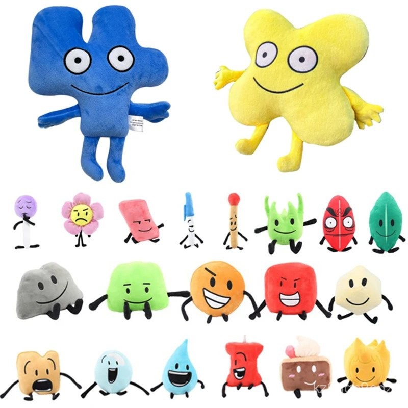 Jual Bfdi Four Plush Doll Game Battle for Dream Island Cosplay Plushie ...