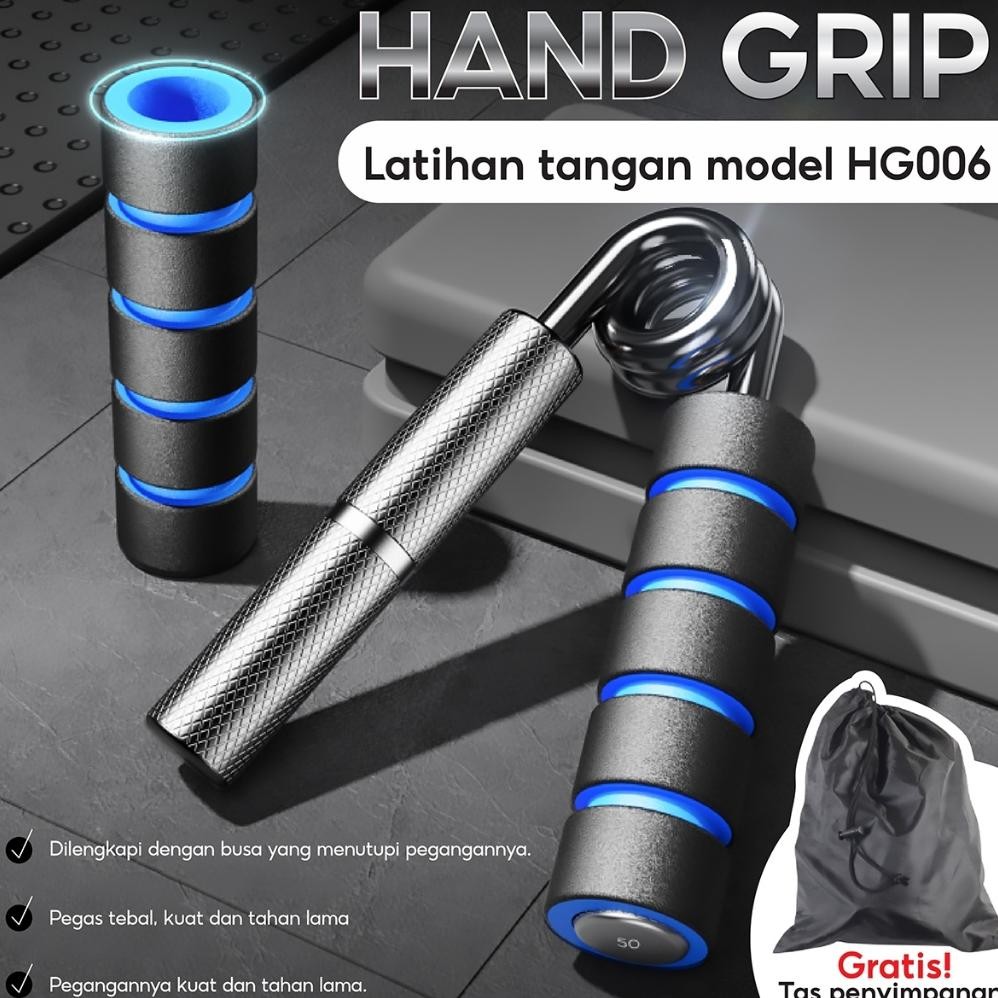 Jual Hand Grip 50-300 lb / Hand Gripper / Gripper Besi / Allumunium ...