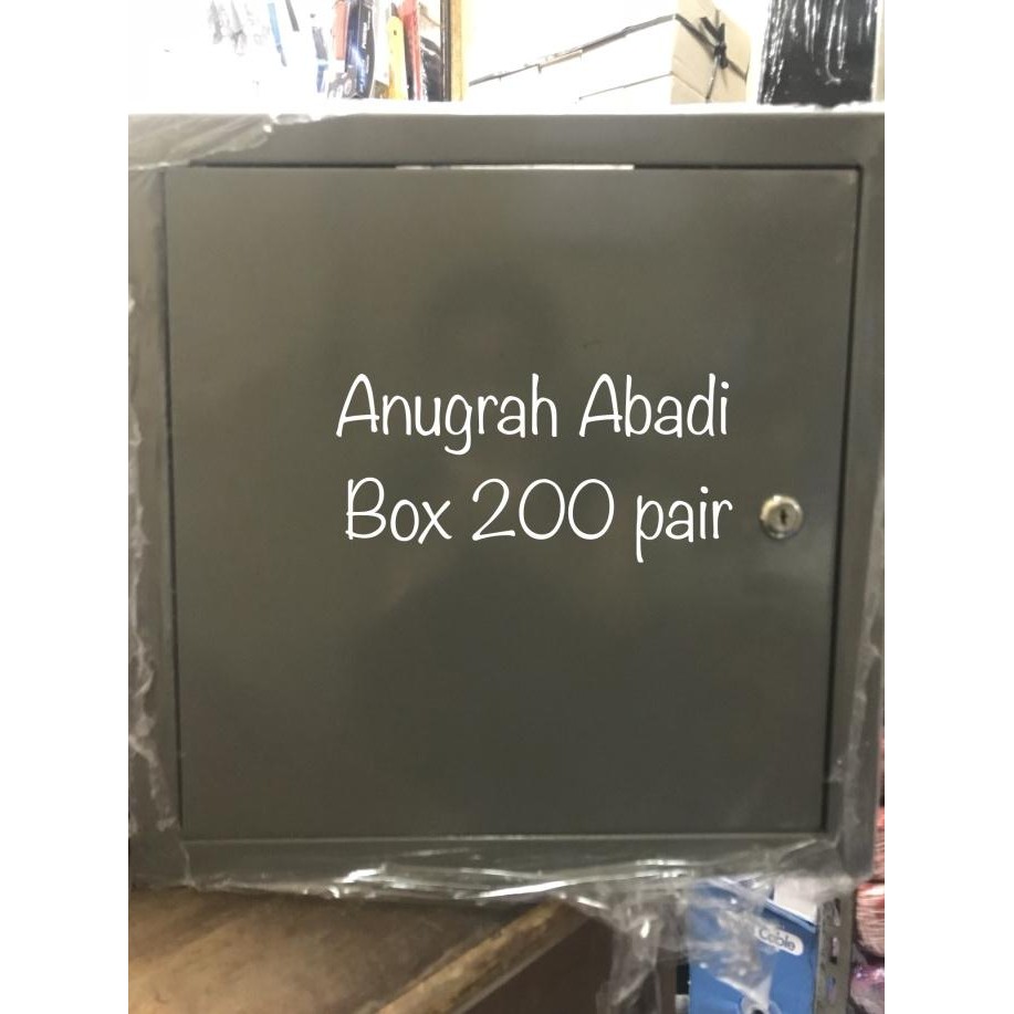 Jual BOX PANEL TELEPON INDOOR UK. 40x40x15 / BOX MDF 200 PAIR ABU ...