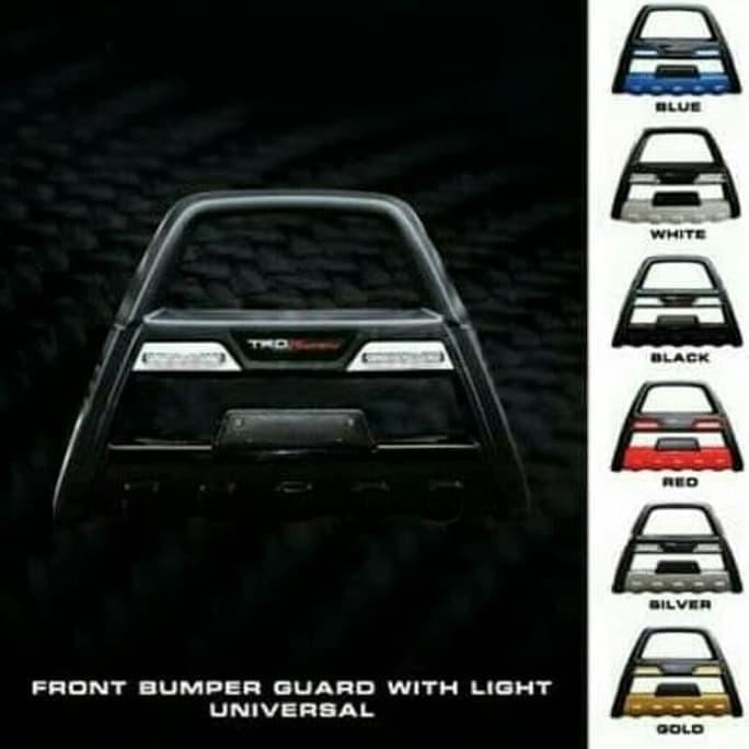 Jual TANDUK DEPAN BUMPER DEPAN WITH LED TRD MOBIL WULING CONFERO ...