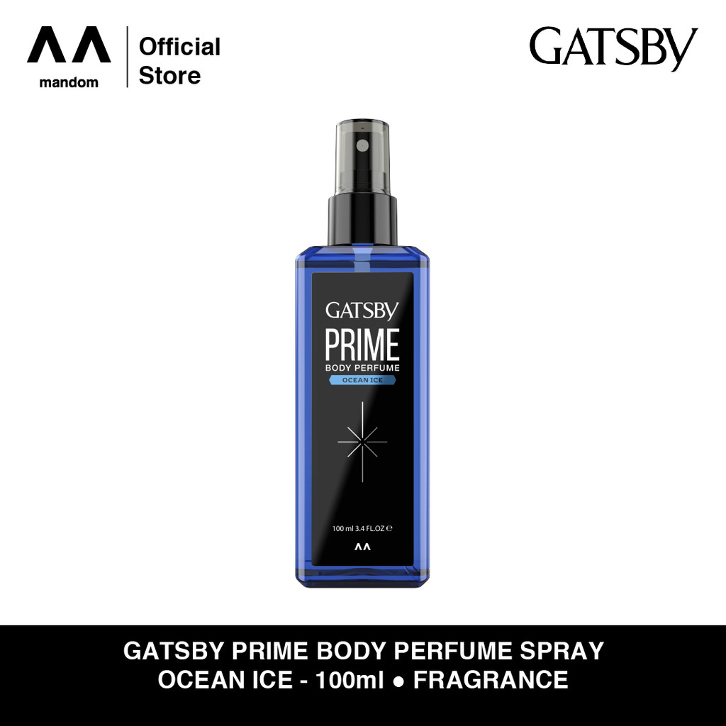 Jual GATSBY Prime Body Perfume Spray Ocean Ice | Shopee Indonesia