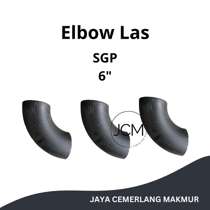 Jual NEW Elbow Las 90 Deg SGP uk 6" / Elbow CS 90 Derajat SGP uk 6 Inch ...