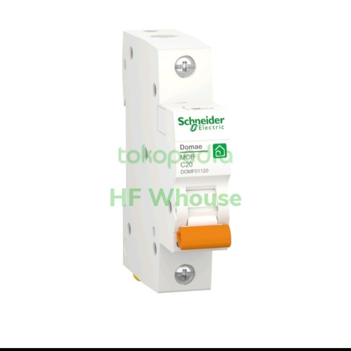 Jual Mcb Domae Schneider 6Ka 1Pole/1Phase 2A, 4A, 25A, 32A, 40A, 50A, 63A | Shopee Indonesia