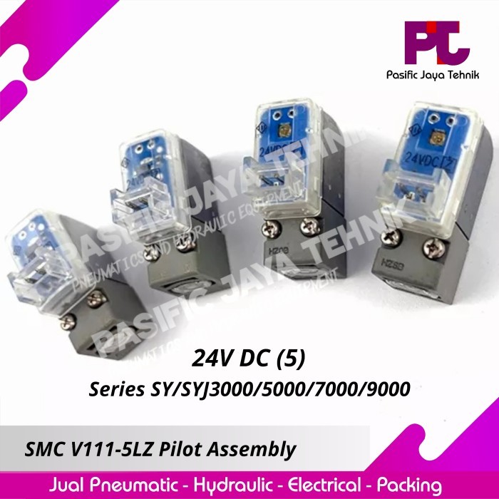 Jual Coil Solenoid Valve 24V Smc For Sy3000/5000/7000/9000 | Shopee ...