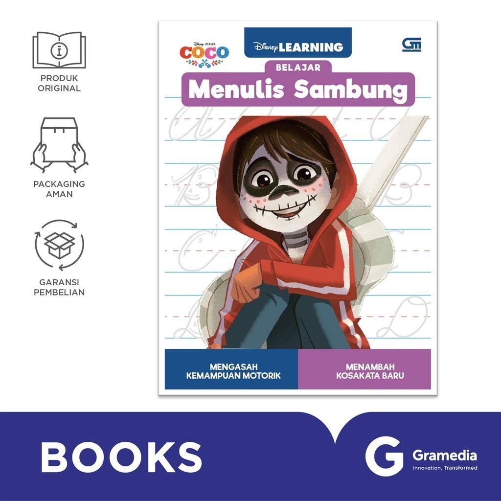 Jual Buku Disney Learning: Belajar Menulis Sambung | Shopee Indonesia