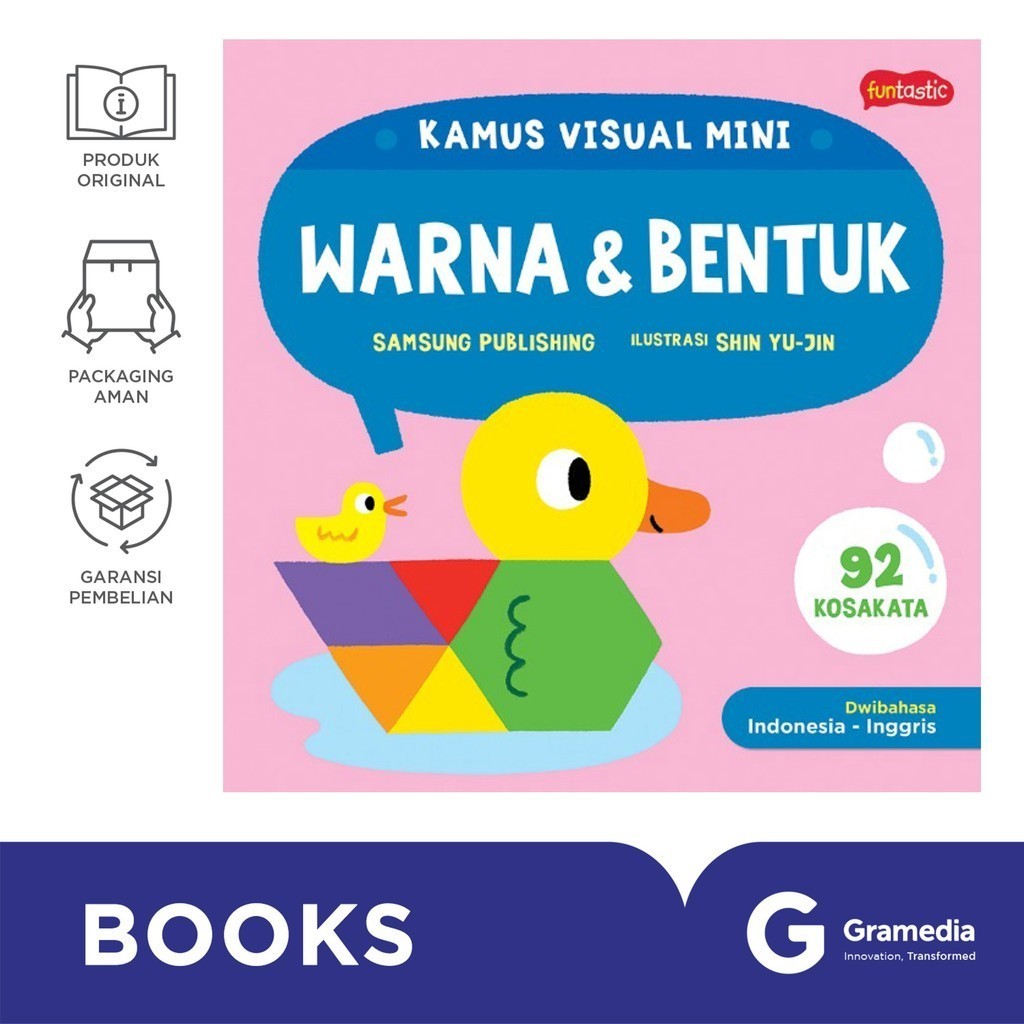 Jual Buku Kamus Visual Mini Warna dan Bentuk | Shopee Indonesia