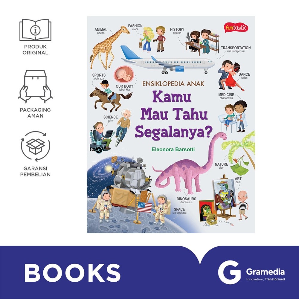 Jual Ensiklopedia Anak Kamu Mau Tahu Segalanya | Shopee Indonesia