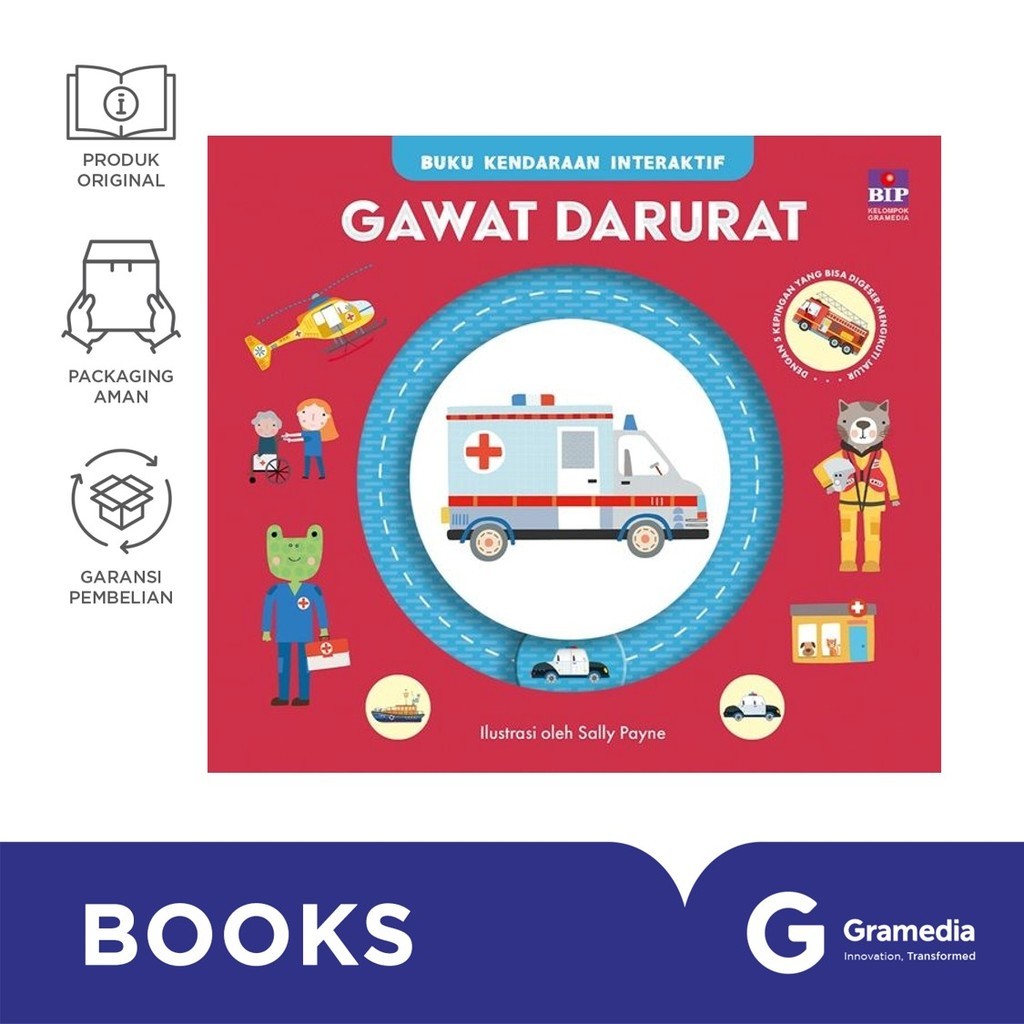 Jual Ce Buku Kendaraan Interaktif: Gawat Darurat | Shopee Indonesia