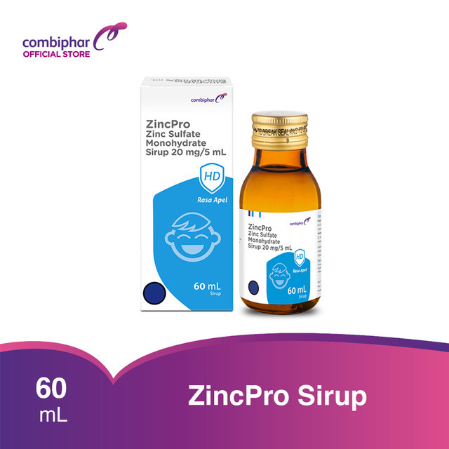 Jual ZincPro Sirup 1 botol @ 60 ml | Shopee Indonesia