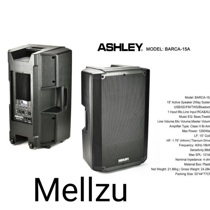 Jual Speaker Aktif Ashley Hero 15A Original Active Ashley Hero15A 15 Inch | Shopee Indonesia