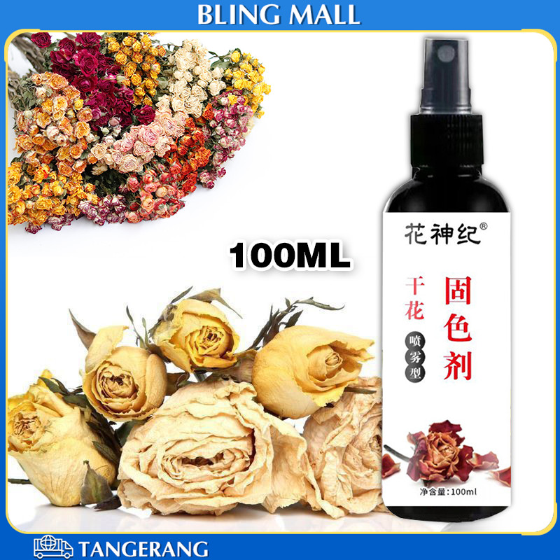 Jual 100ml Spray Pengawet Bunga Asli Universal Pengawet Dry Flower ...