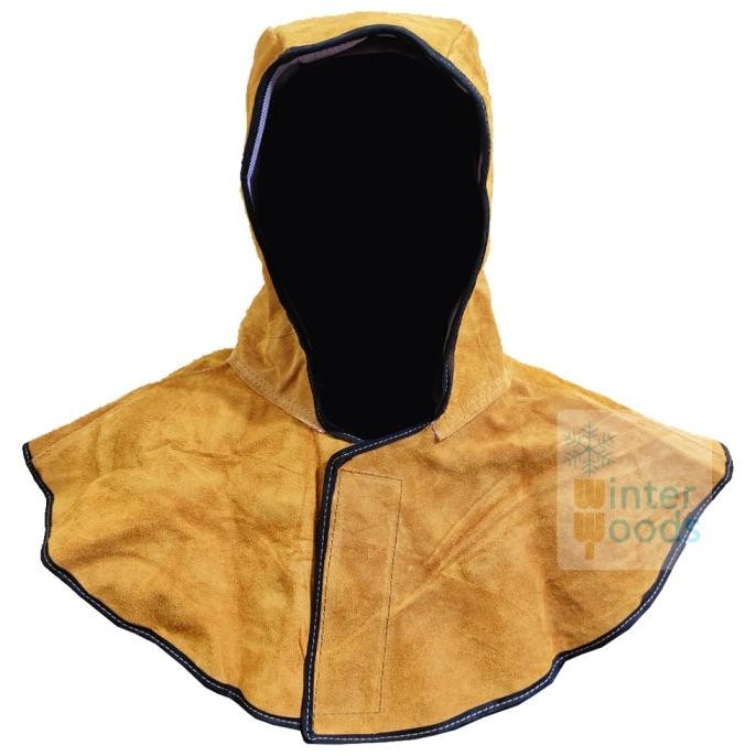 Jual NEW Brown Leather Welding Hood (Topi Las Kulit Coklat) | Shopee ...