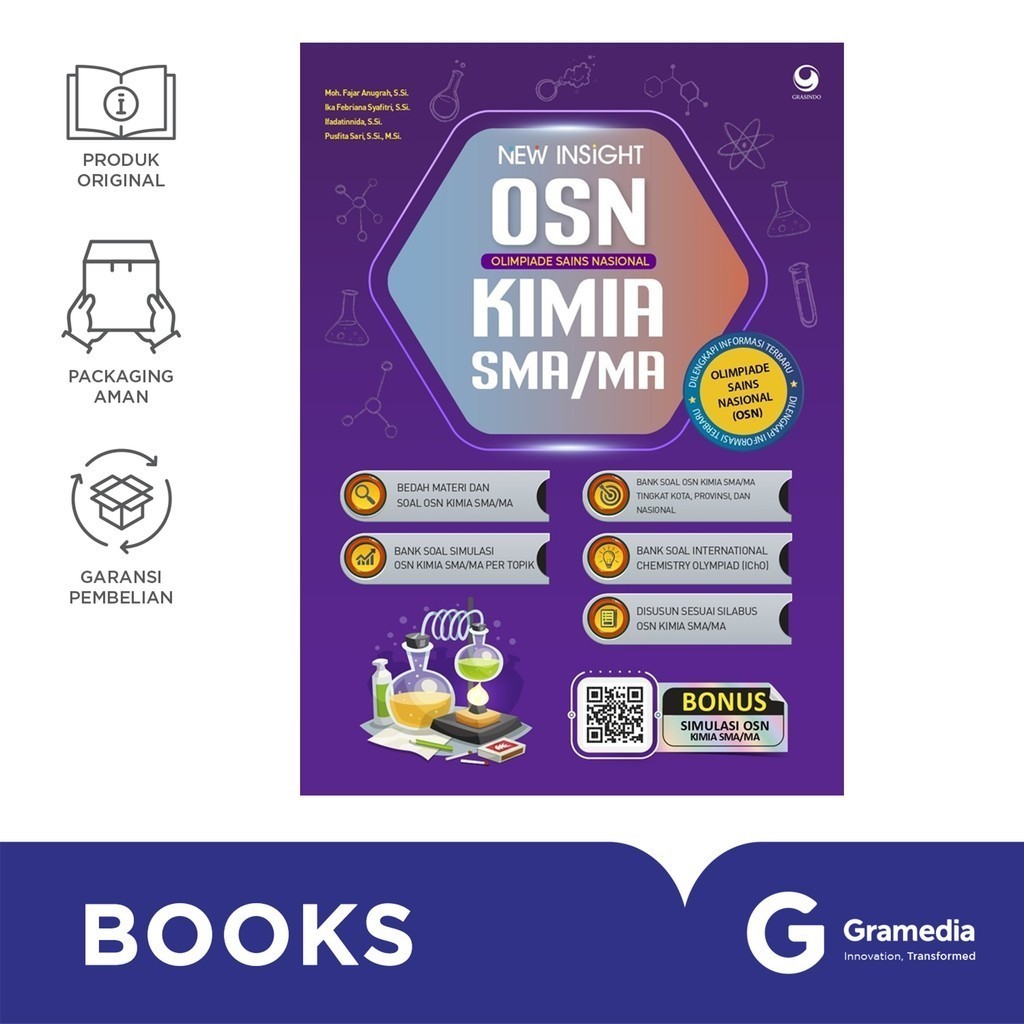 Jual Buku New Insight Olimpiade Sains Nasional (OSN) Kimia SMA/MA | Shopee Indonesia