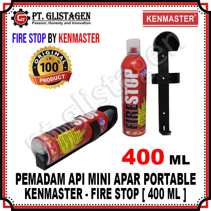 Jual FIRE STOP KENMASTER Alat Pemadam Api Mini Apar 400 ML Portable ...