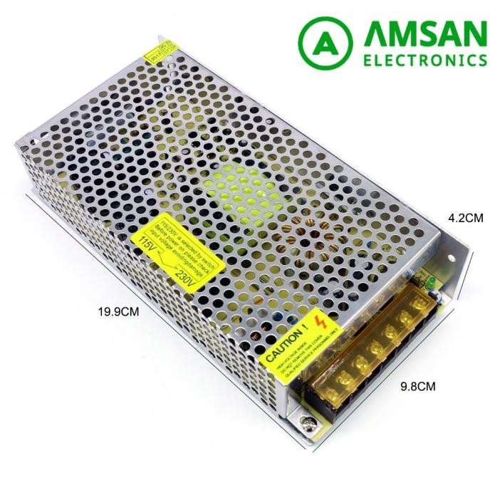 Jual SWITCHING POWER SUPPLY 5V 12V 24V 5A 6A 8A 10A 12A 20A SMPS PSU JARING ORIGINAL DAN ...