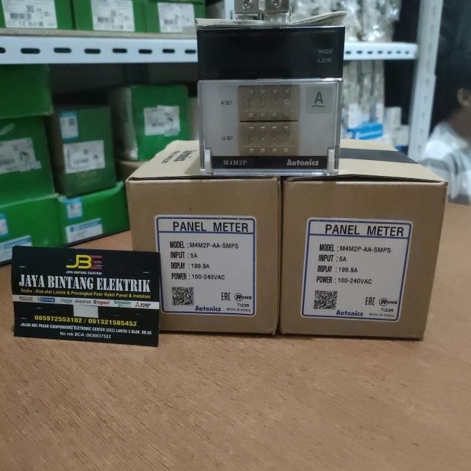 Jual M4M2P-AA-SMPS PANEL METER AUTONICS ORIGINAL KOREA ORIGINAL DAN ...