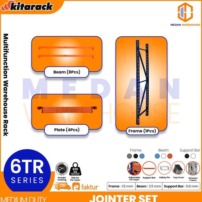 Jual KITARACK RAK BESI TIRE RACK BAN MOTOR MOBIL 6TR2025H JOINTER RAK ...