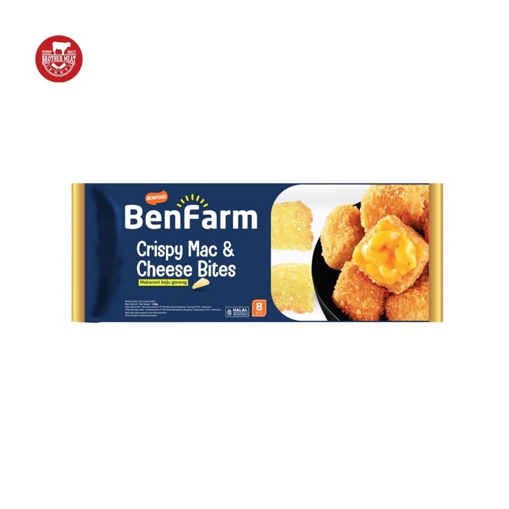 Jual Benfarm Mac & Cheese Bites 180gr - Brothermeatshop | Shopee Indonesia