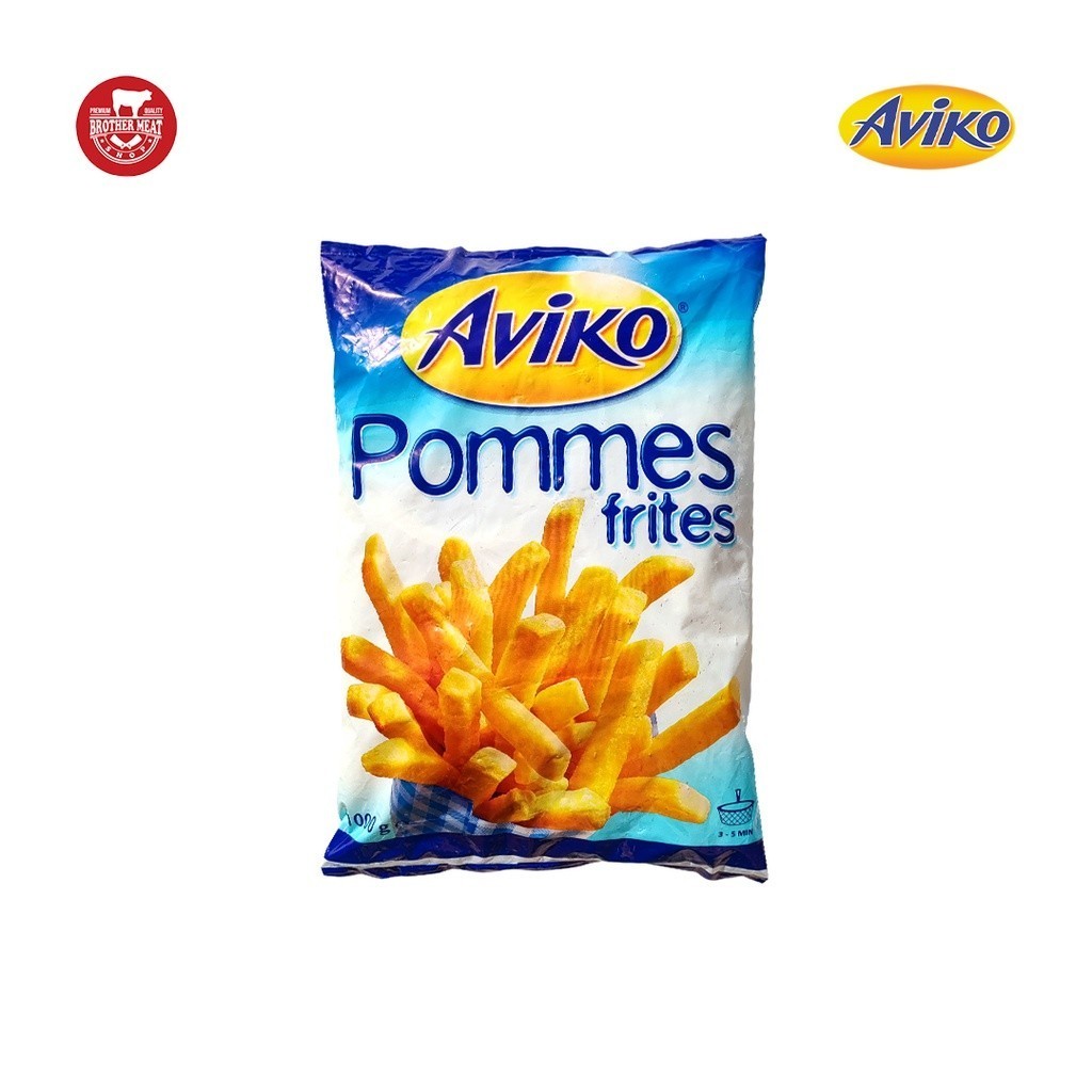Jual Aviko Pommes Frites Fries Straight Cut, Kentang Goreng Straight ...