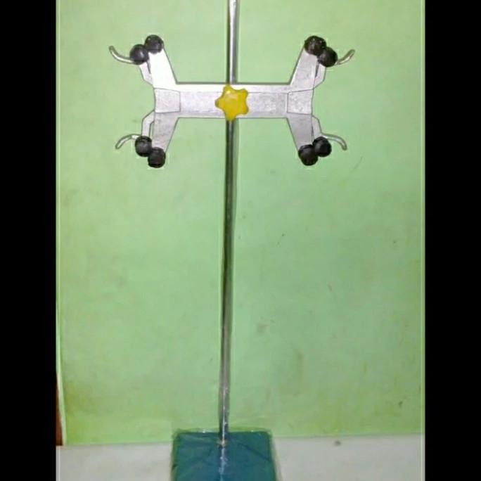 Jual Statif - Statif+Klem Buret Double - Alat Peraga - Laboratorium ...