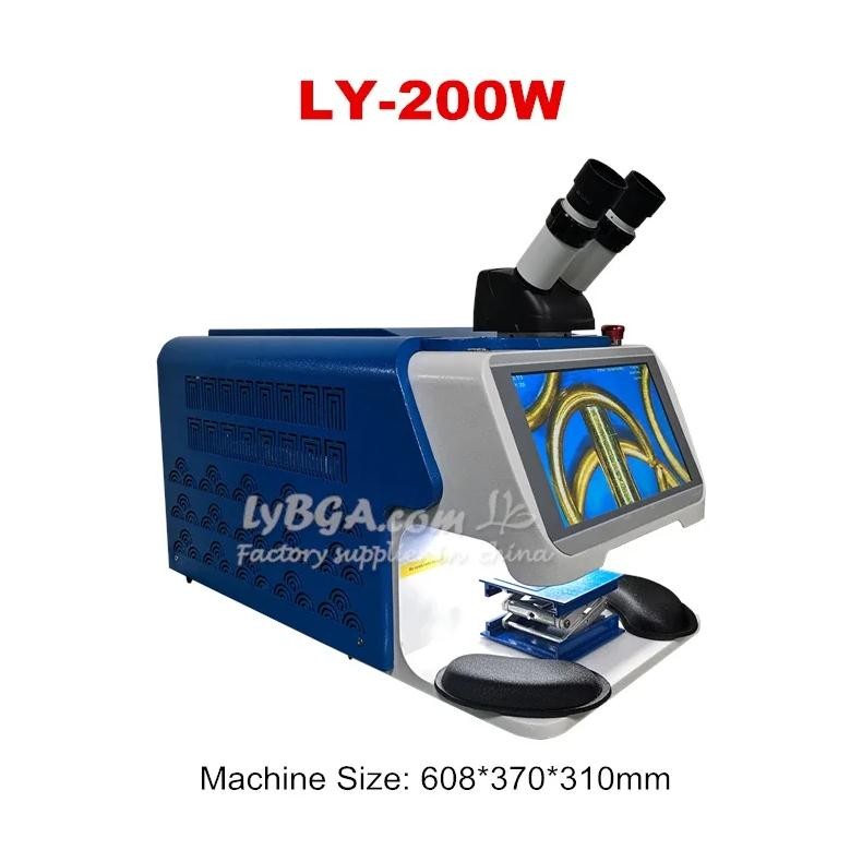 Jual Touch Screen Laser Welding Machine For Jewelry 200W 100W Ring ...