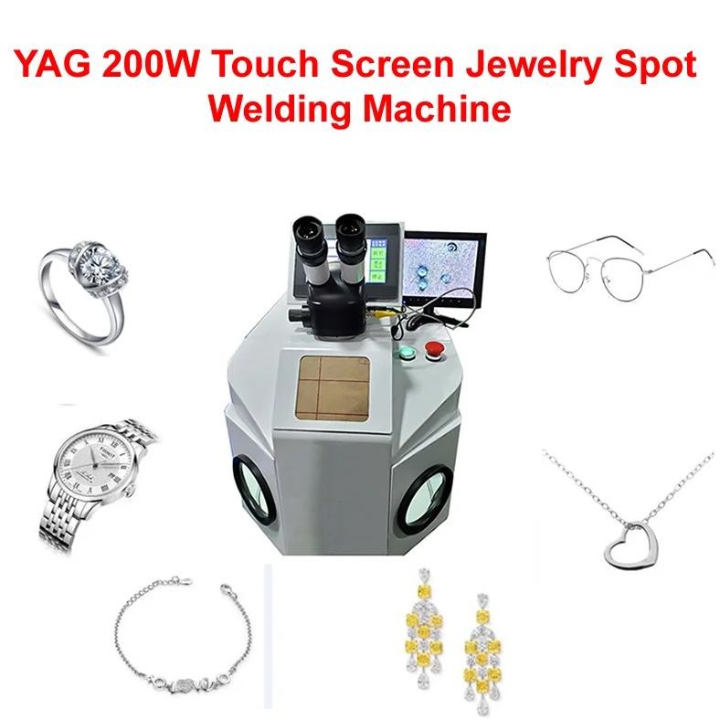 Jual Ly Yag Laser 200W Jewelry Spot Welding Machine Micro Laser ...