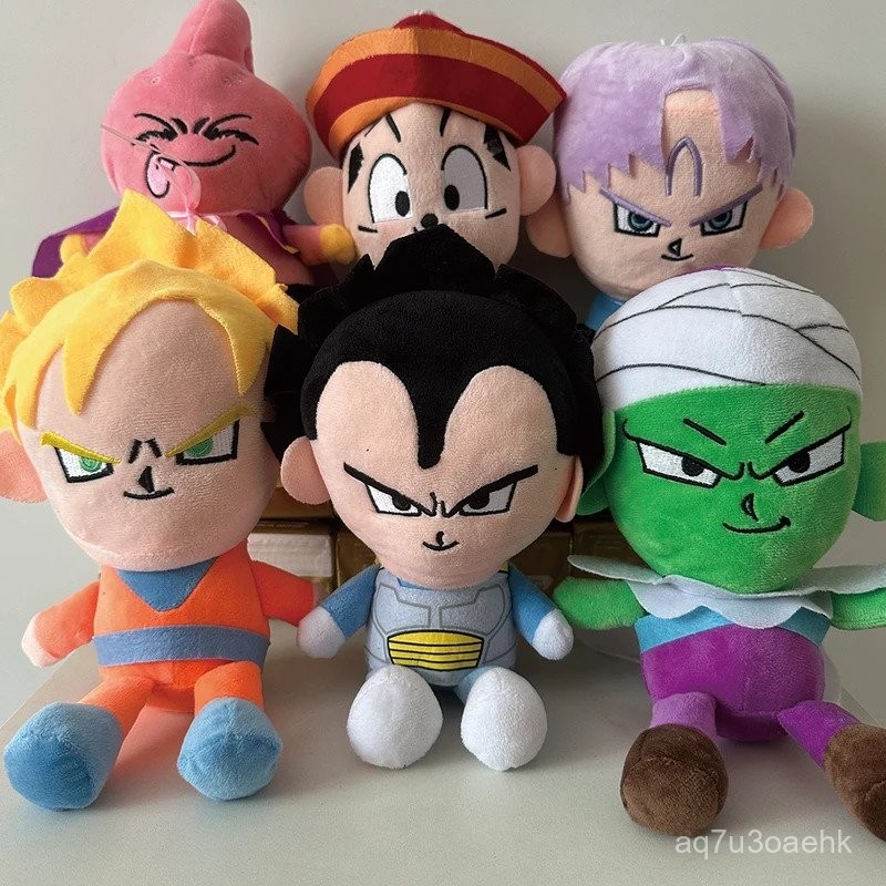 Jual 25cm Dragon Ball Plush Toy Japanese Anime Goku Vegeta Cartoon ...