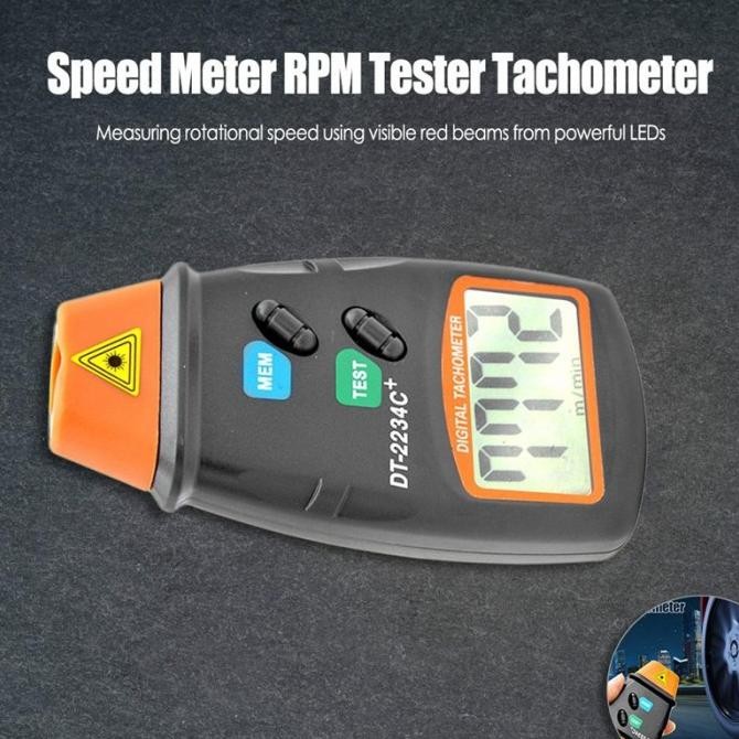 Jual TACHOMETER LCD DIGITAL LASER PHOTO RPM METER ALAT PENGUKUR ...
